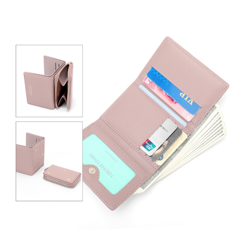 Seagloca Lightweight Versatile Cropped Trifold Wallet For Women No 1397 ...