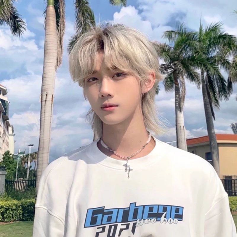 Wig boys mullet head super A wolf tail cool handsome Korean version of ...