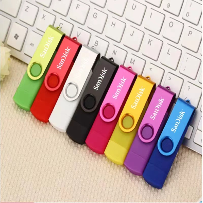 OTG 2-in-1 Mini USB Flash Drive USB2.0 16GB 32GB 64GB 128GB Pen Drive ...