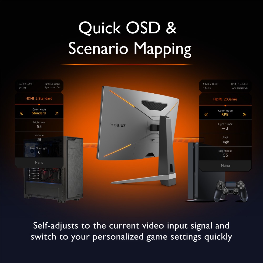 BenQ Mobiuz EX3210R Dying Light 2 2K QHD 1ms 165Hz HDRi FreeSync ...