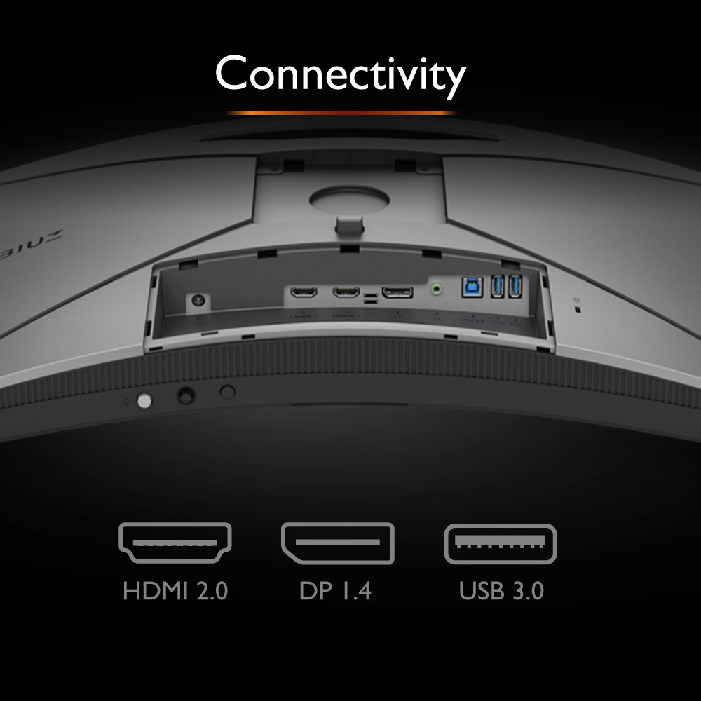 BenQ Mobiuz EX2710R 2K QHD 1ms 165Hz HDRi FreeSync Premium Pro Speakers ...