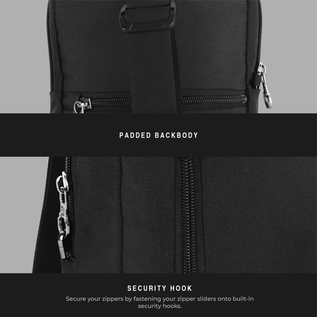 Hawk 5727 Body Bag With Virupro Anti-Microbial Protection | Anti-Theft ...