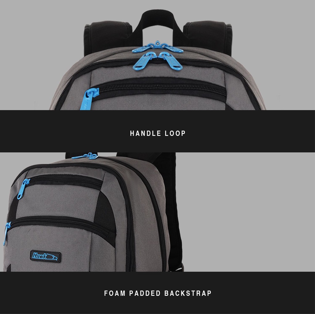 Hawk 5783 Lifestyle Backpack With Virupro Anti-Microbial Protection ...