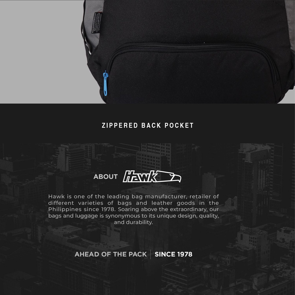 Hawk 5783 Lifestyle Backpack With Virupro Anti-Microbial Protection ...