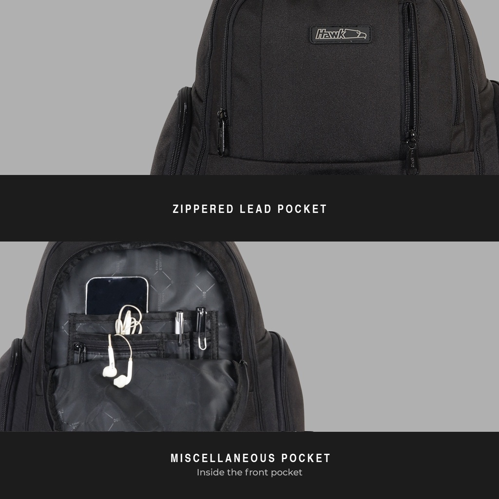 Hawk 5779 Corporate Backpack With Virupro Anti-Microbial Protection ...