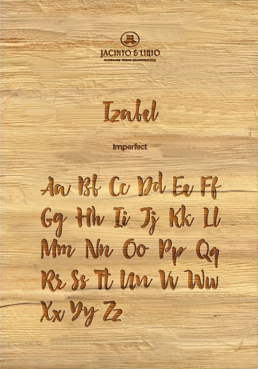 Jacinto & Lirio Name Laser Engraving Personalization | Shopee Philippines