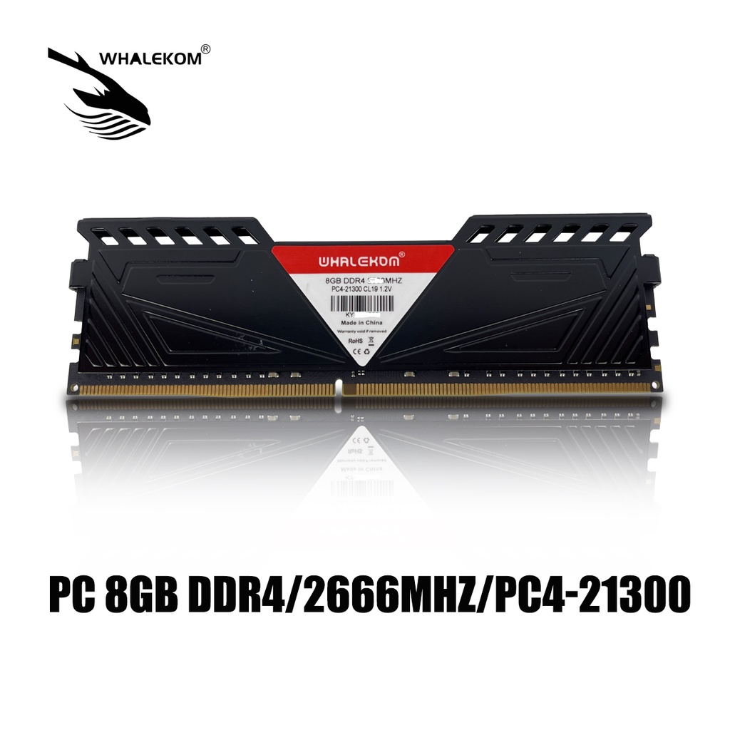 Whalekom PC DDR4 8GB 2666mhz PC4-21300 Memory | Shopee Philippines