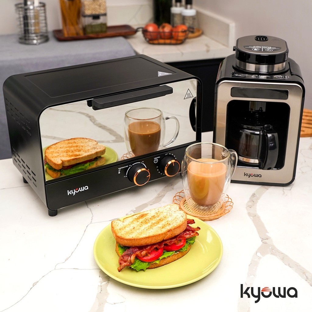 Kyowa by Winland 11 Liters Oven Toaster with Mirror Glass Window 800W ...