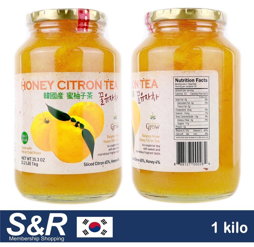 Balance Grow Honey Citron Tea 1kg | Shopee Philippines