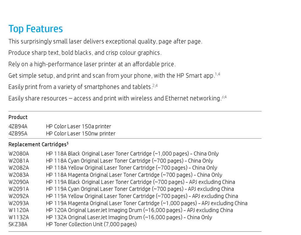 HP Color Laser 150A Printer | Shopee Philippines