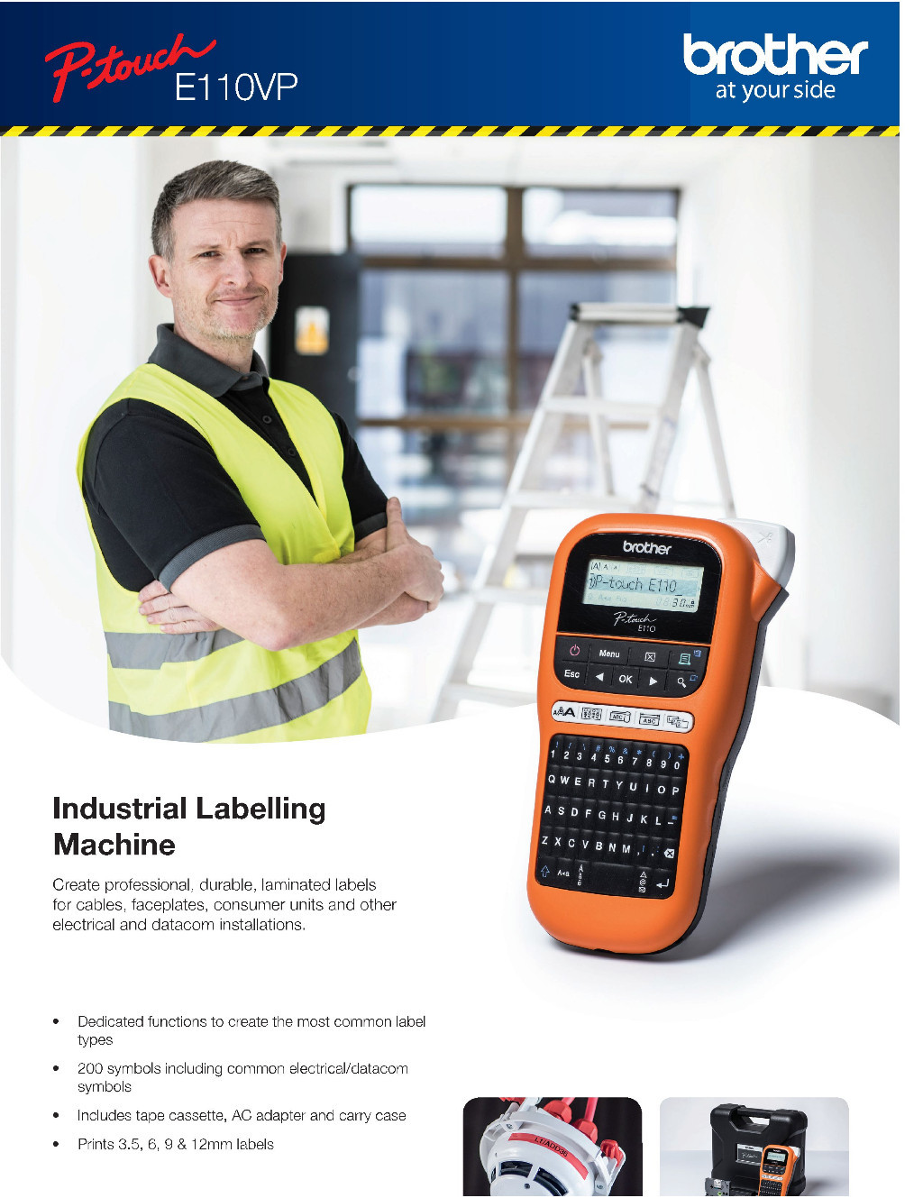 Brother PT-E110VP Label Printer | Shopee Philippines