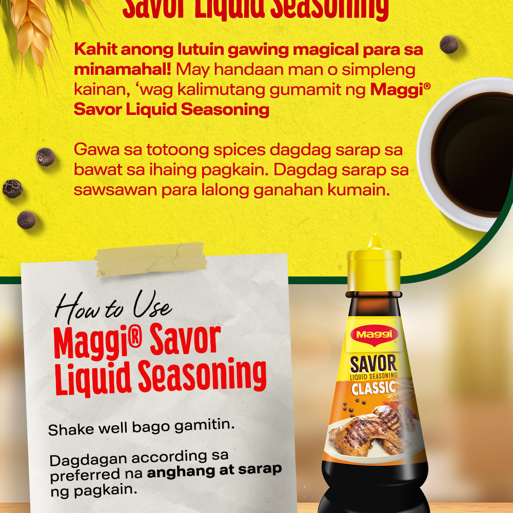 MAGGI Savor Chili Liquid Seasoning 130ml - Pack of 3 | Shopee Philippines