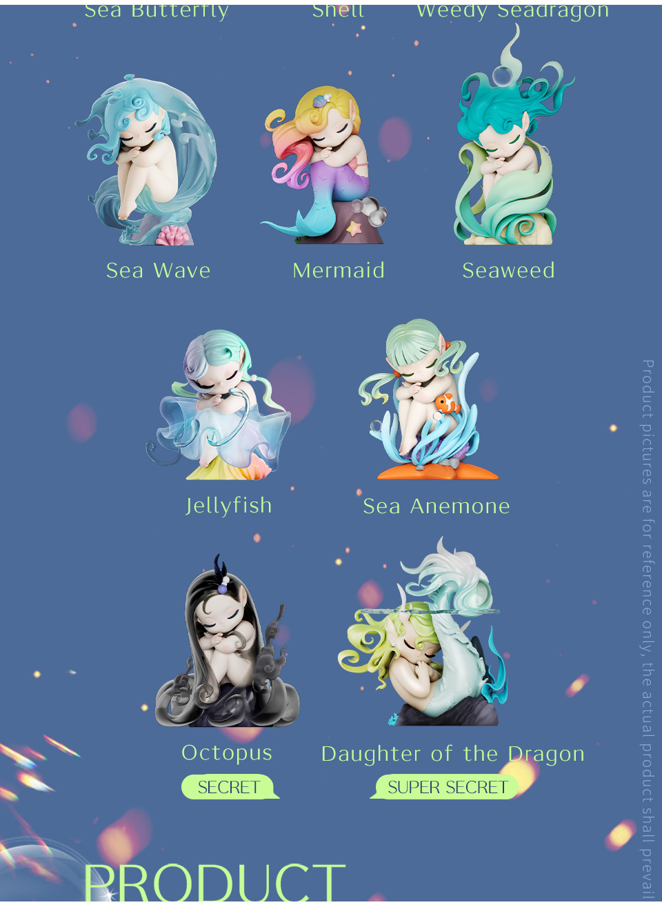 52TOYS Sleep Sea Elves Series Blind Box Figure Toy | Shopee Philippines