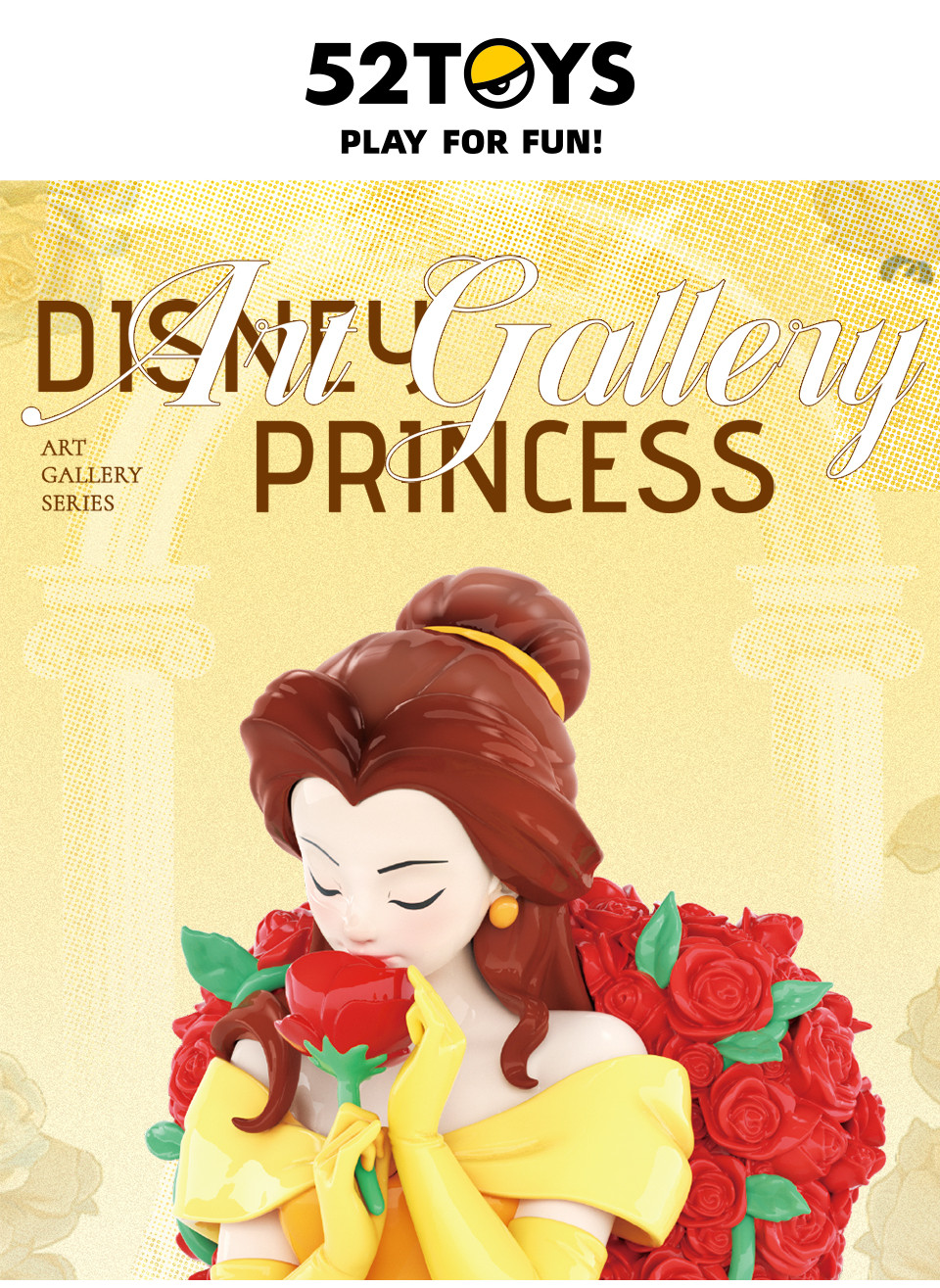 52TOYS Disney Princess Art Gallery Series Blind Box Figure Toy | Shopee Philippines