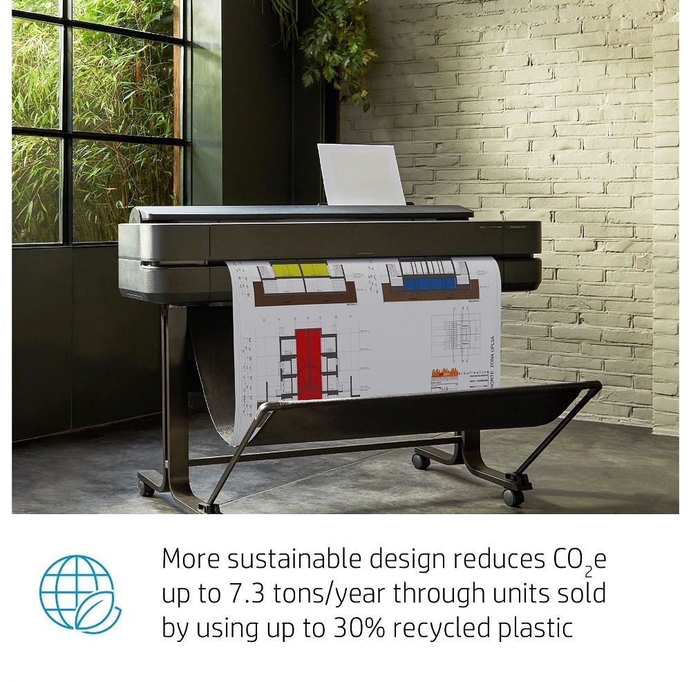 HP DesignJet T650 24-inch Large Format Printer (up to A1 size) with ...