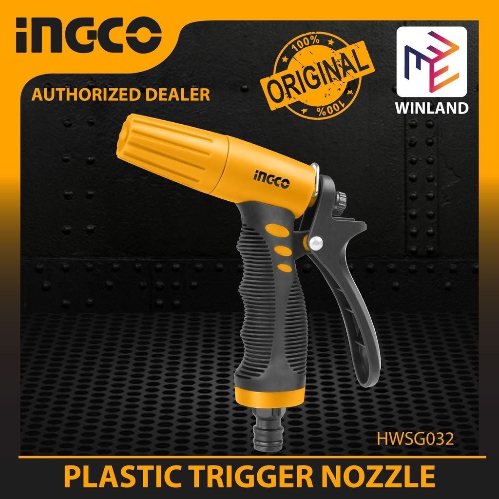 Ingco by Winland High Pressure Garden Hose Spray Nozzle Sprayer w/ 3 ...