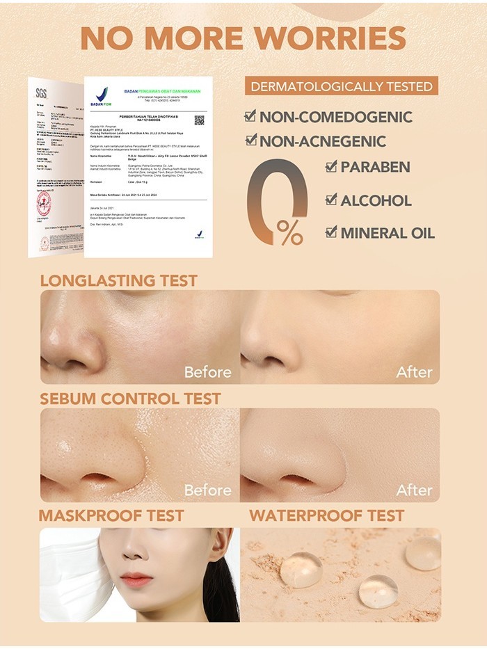 Y.O.U NoutriWear+ Airy Fit Loose Powder | Soft & Smooth Finish | 24H ...