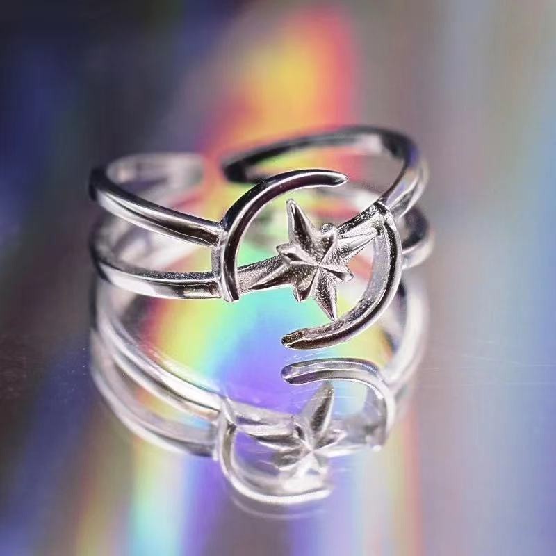 K-Pop Idol Stray Kids Ring SKZ Compass Logo Fashion Accessories Rings ...