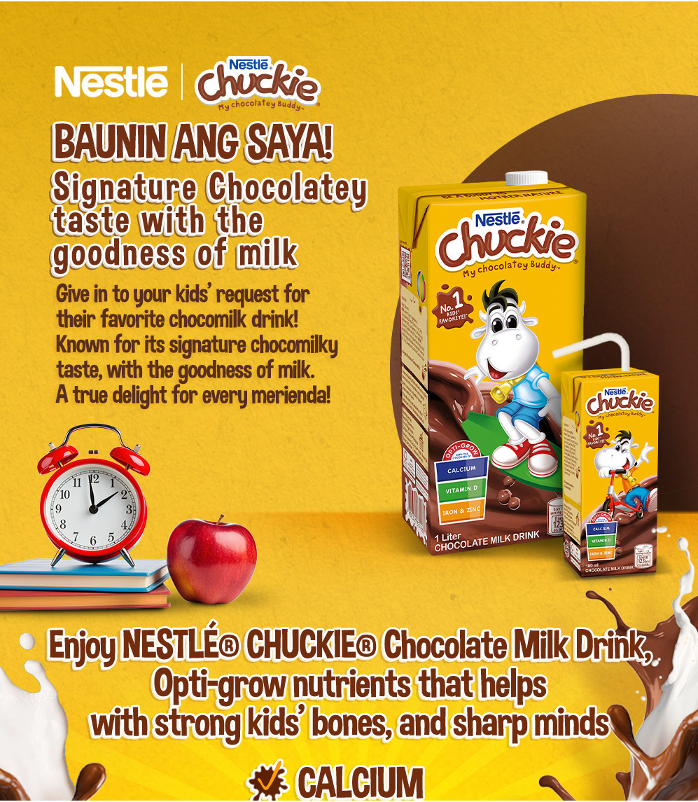 Nestle Chuckie Chocolate Milk Drink 110ml - Pack of 10 | Shopee Philippines