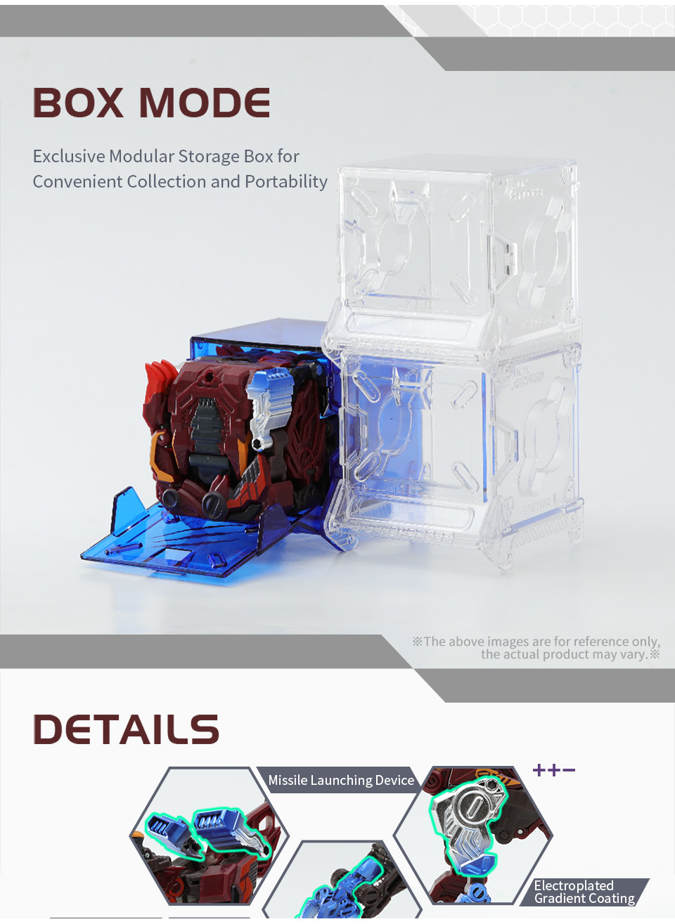 52TOYS BEASTBOX BB-31CH Chromeribs Mecha Deformation Action Figure ...