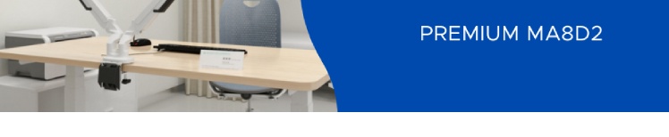 Flexispot MA8D2 Dual Gas Spring Monitor Arm | Shopee Philippines