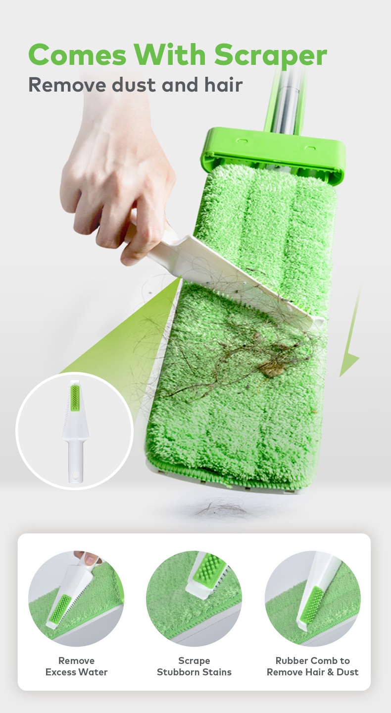 3M™ Scotch Brite Hands-Free Mop Starter Kit Green | Shopee Philippines
