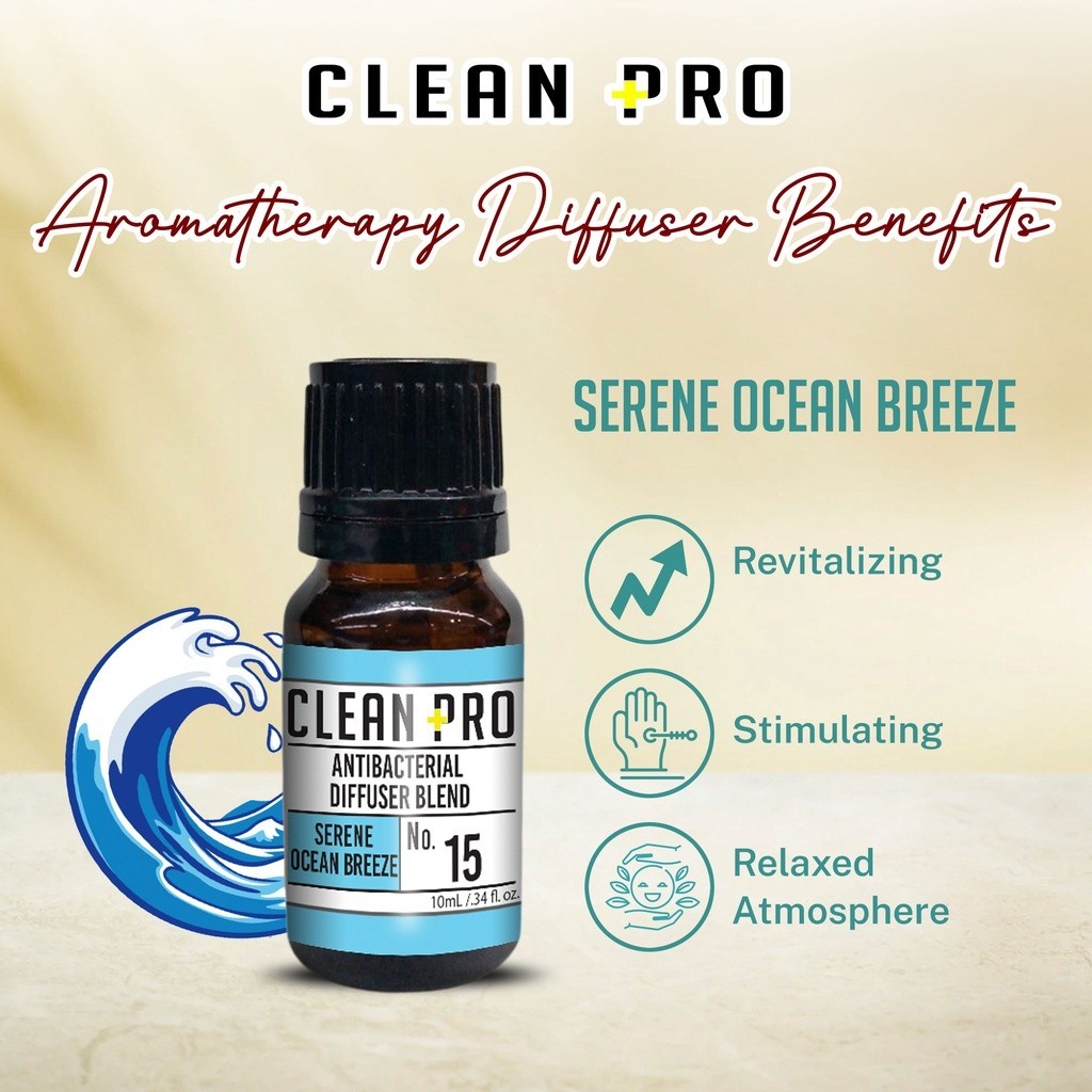 Clean Pro Serene Ocean Breeze Drop Diffuser 10ml | Shopee Philippines