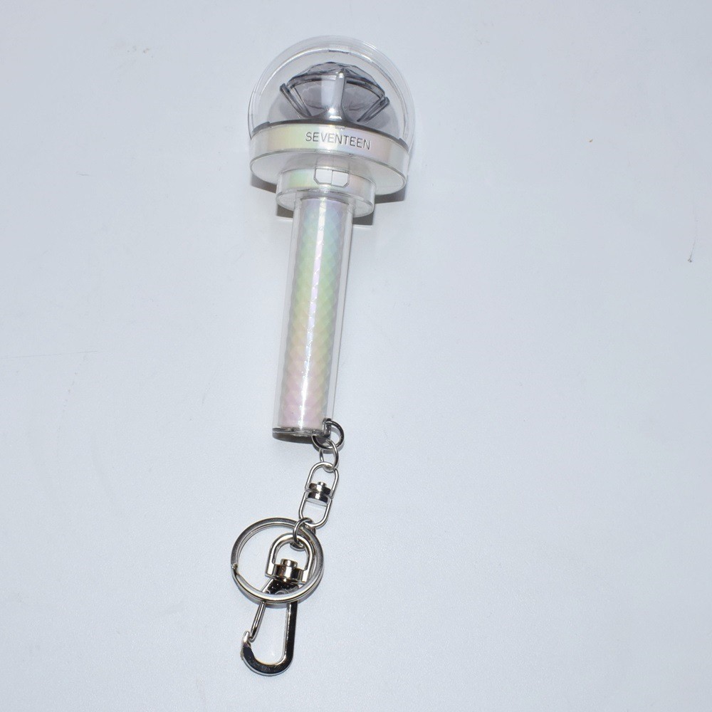 Kpop Idol Seventeen Mini Lightstick Key Ring Glow Stick Keychains for ...