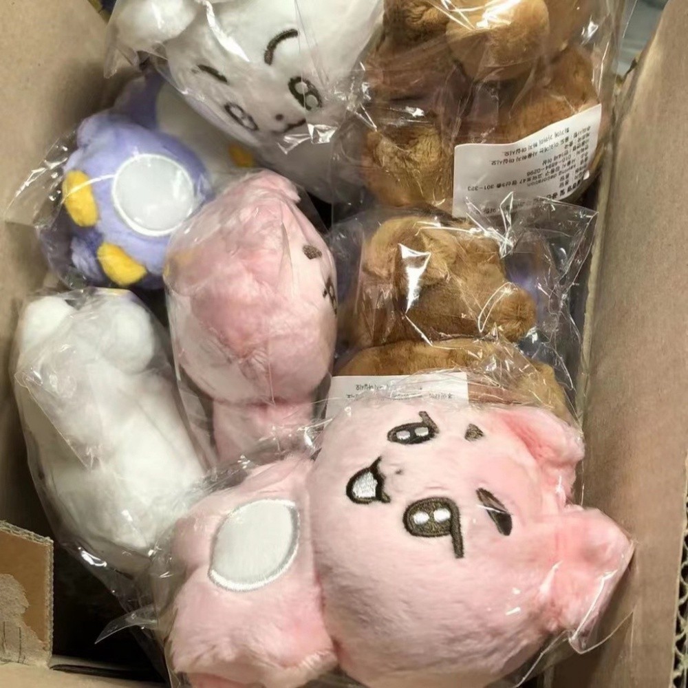 Kpop Idol TXT Plush Doll Mascot Pobatu Fanmade Mini Doll 10cm Bbobatu ...
