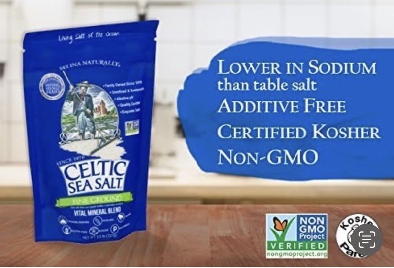 Selina Naturally Fine Ground Celtic Sea Salt 454g | Shopee Philippines