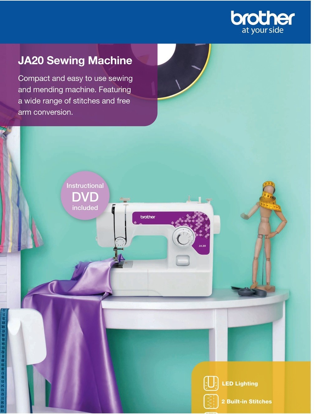 Brother JA20 Sewing Machine JA 20 | Shopee Philippines