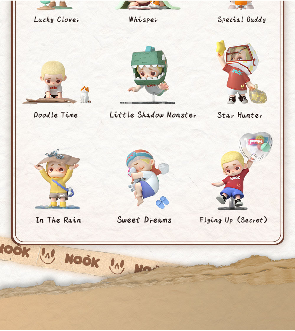 52TOYS Nook The Kid Series Blind Box Figure Toy | Shopee Philippines