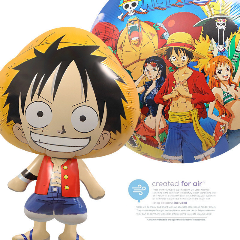 One Piece Balloon Luffy Birthday Party Decoration Cartoon Balloons ...