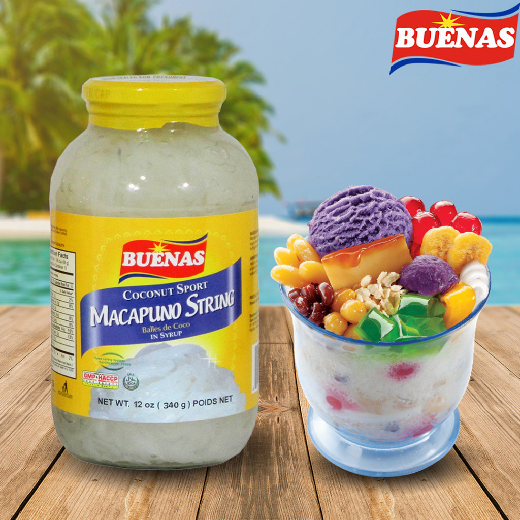 Buenas Macapuno String 12oz | Shopee Philippines