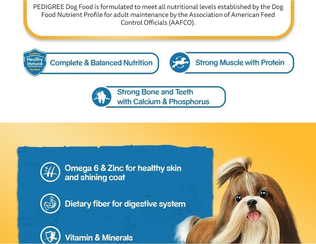 PEDIGREE Wet Food for Dogs (6-Pack), 80g. | Shopee Philippines