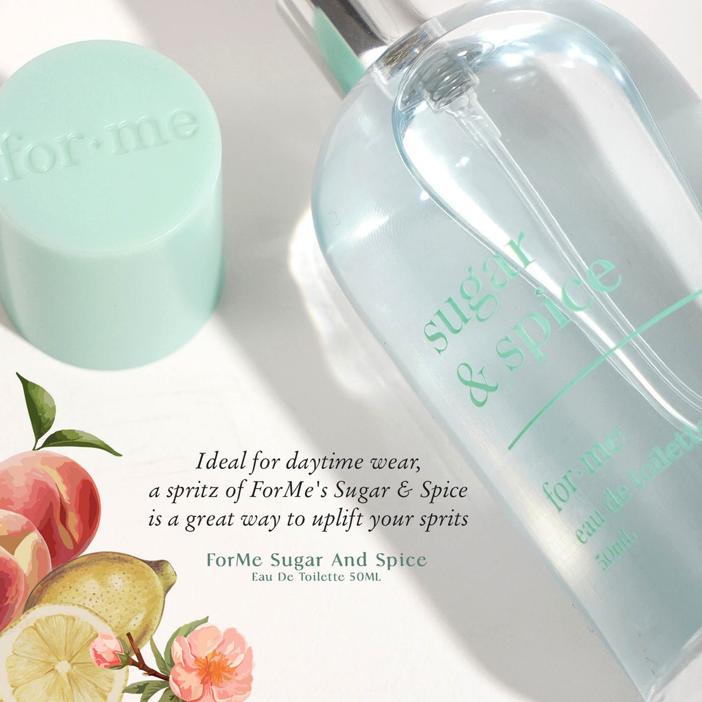 ForMe Sugar And Spice Eau de Toilette Perfume for Women 50ML (Light ...