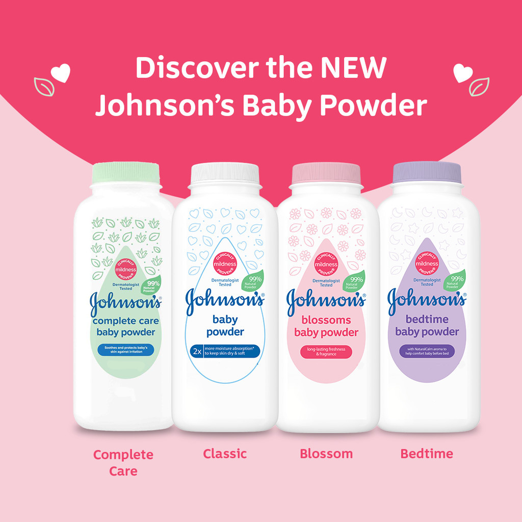 Johnson's Blossoms Baby Powder 200g: pulbo, active kids, cornstarch ...