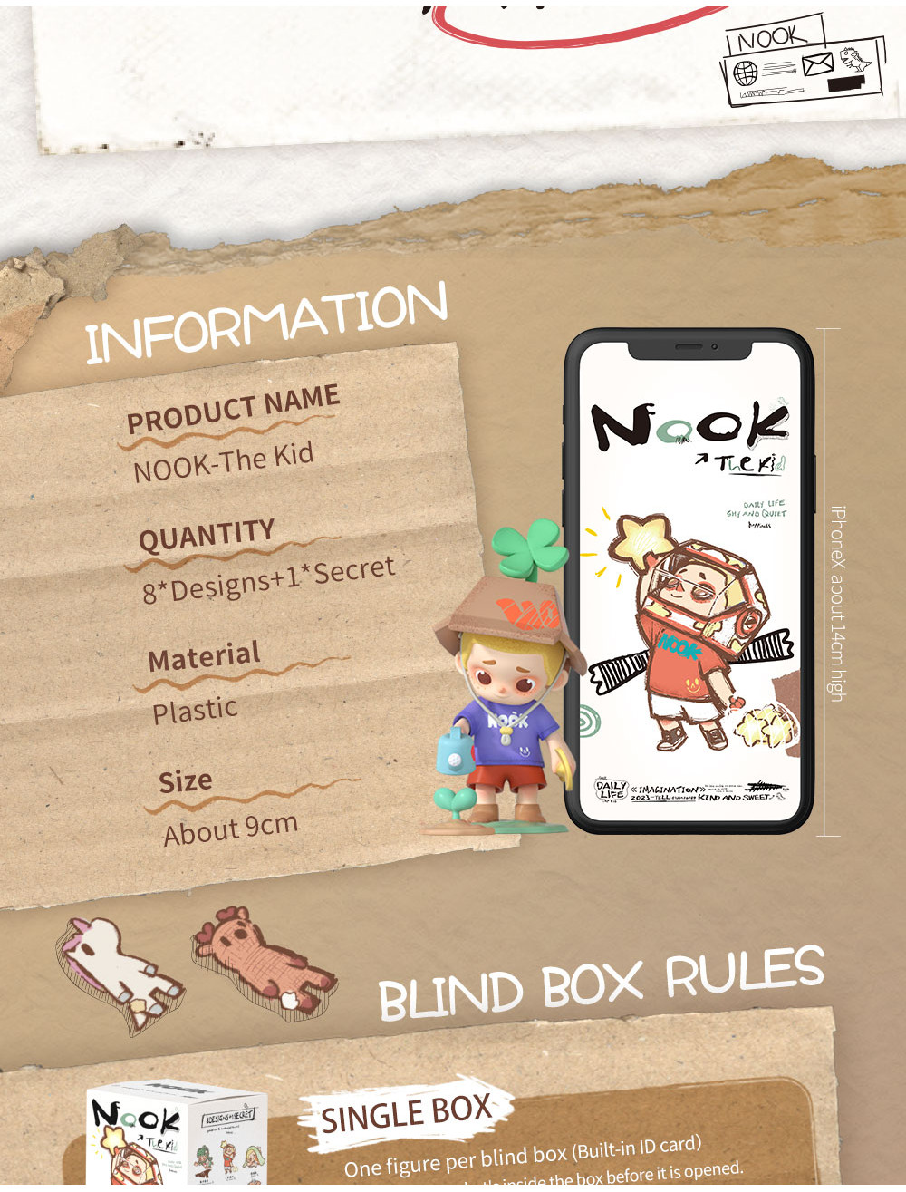 52TOYS Nook The Kid Series Blind Box Figure Toy | Shopee Philippines
