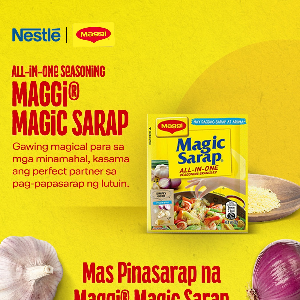 Maggi Magic Sarap All-In-One Seasoning Granules 8g - Pack of 48 ...