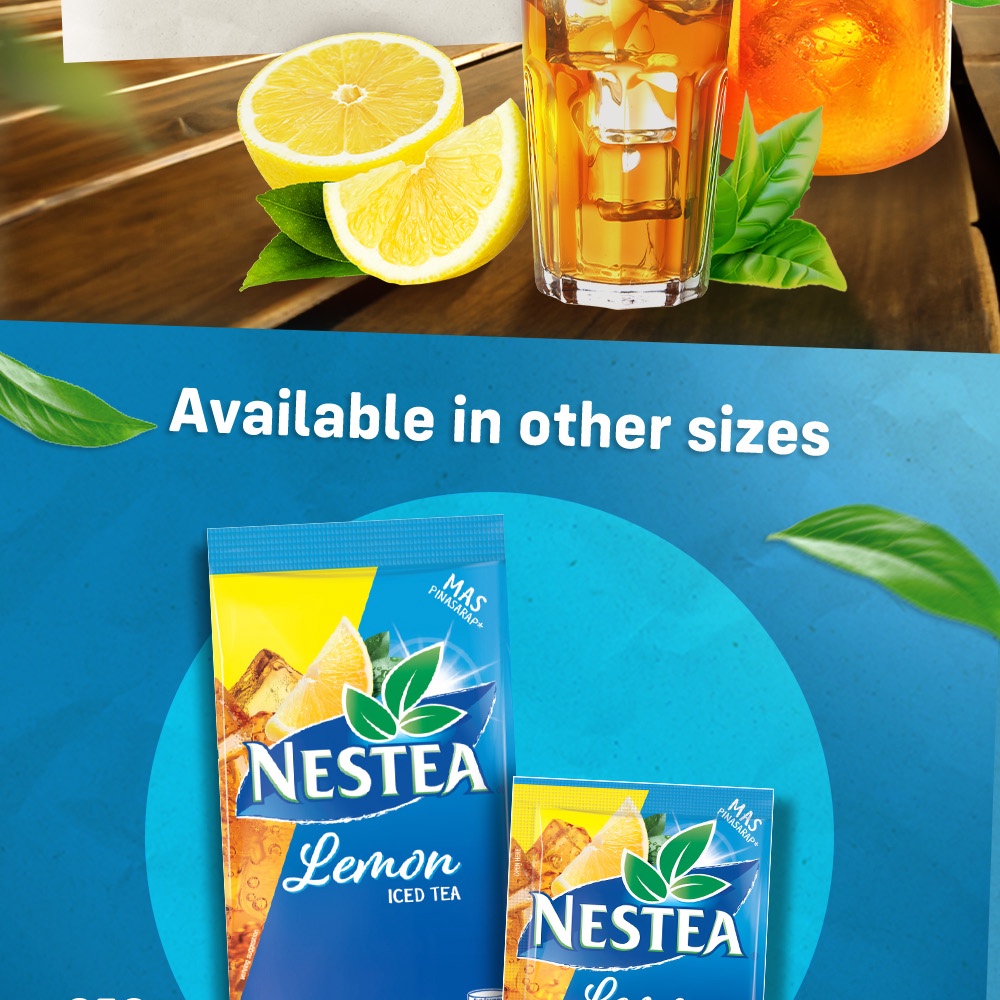 Nestea Apple Blend + Lemon Blend Iced Tea 20g Pack of 24 with FREE ...