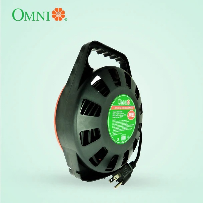 OMNI Heavy Duty Extension Wheel - 10m, 15m 2500W 10A 220V w/ 3 Gang ...