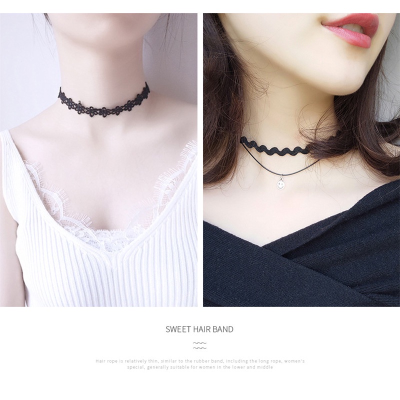 【BESLA】Double Layer Heart Necklace Sweet Retro Trend Sexy Adjustable ...