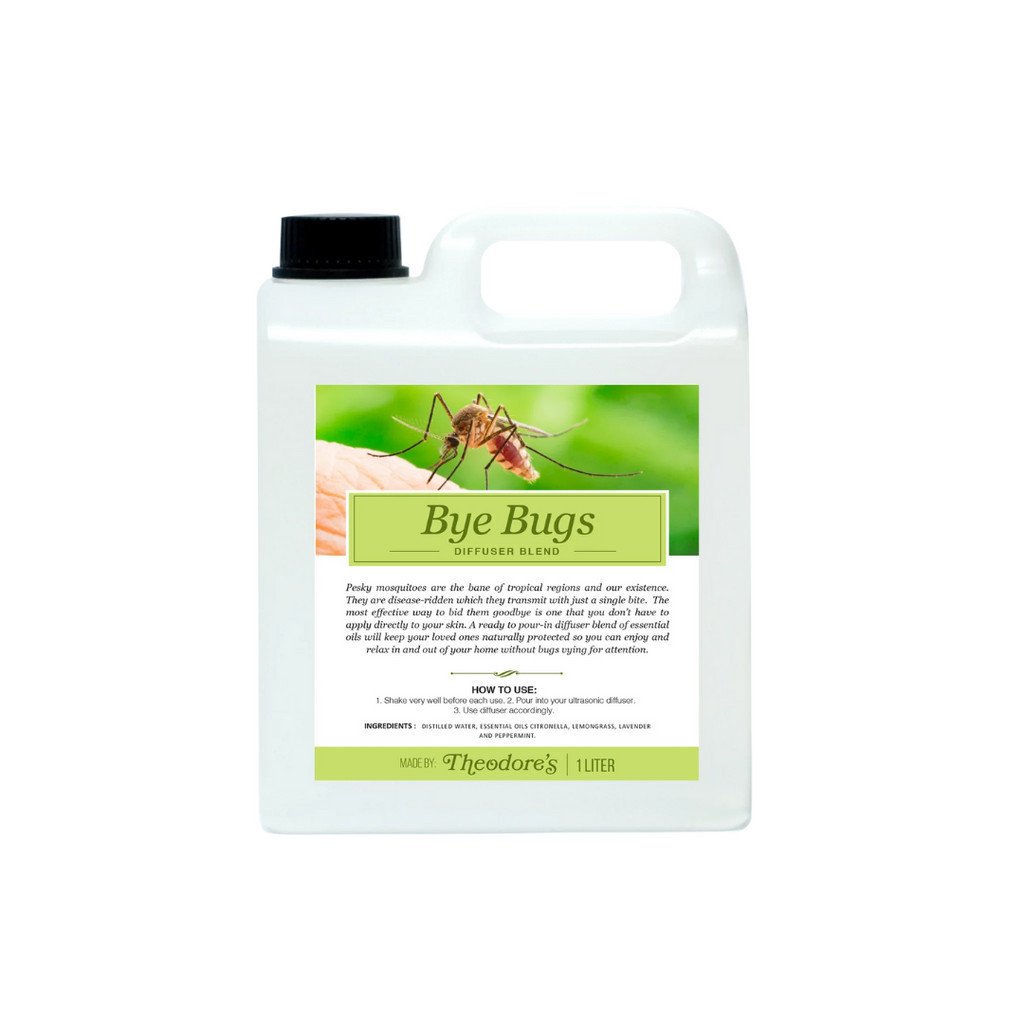 THEODORE's by Qoncept Bye Bugs Diffuser Blend 1L | Shopee Philippines