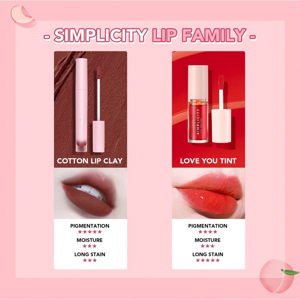 Y.O.U Simplicity Love You Tint | Long Lasting Lip Tint | Lip & Cheek ...