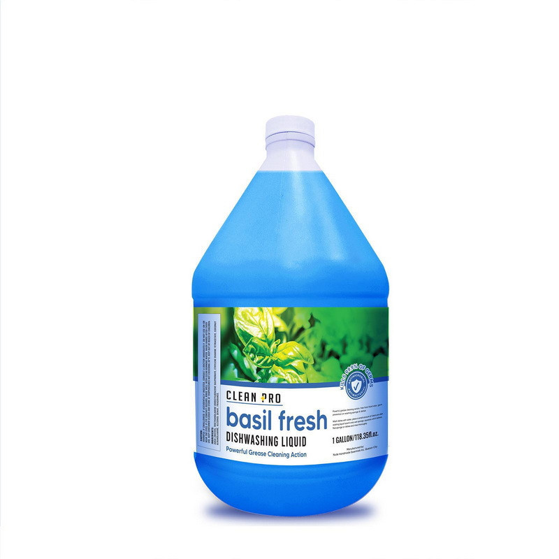 Clean Pro Dishwashing Liquid Basil Fresh Scent Gallon | Shopee Philippines
