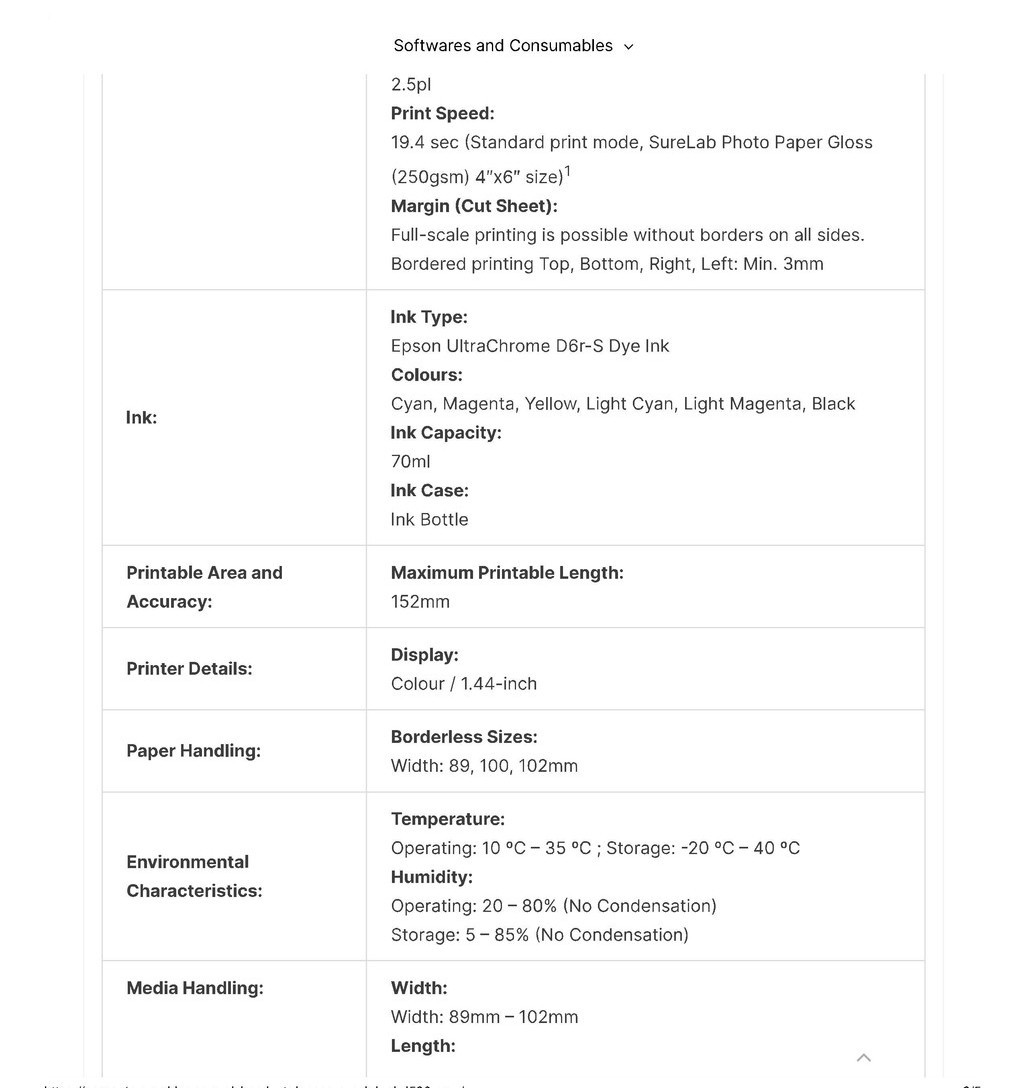 Epson SureLab SL-D530 Printer D530 | Shopee Philippines