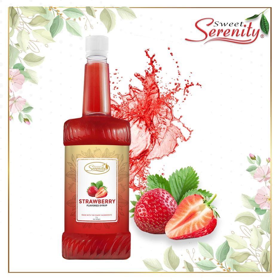 Sweet Serenity Strawberry Fruit Flavored Syrup | Shopee Philippines