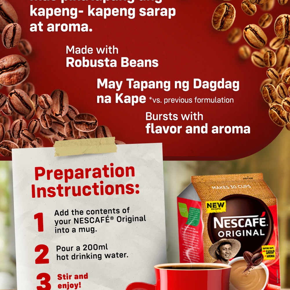 NESCAFE Original 3-in-1 Coffee Twin Pack 40g - Pack of 20 | Shopee ...