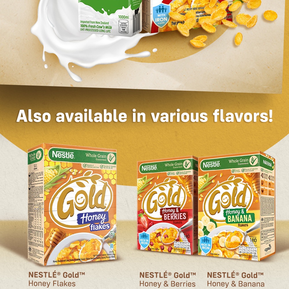 Gold Corn Flakes Cereal Breakfast 500g | Shopee Philippines