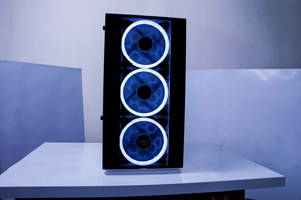 YGT B-706 Tempered Glass Gaming PC/Desktop Case Micro-ATX ITX | Shopee ...